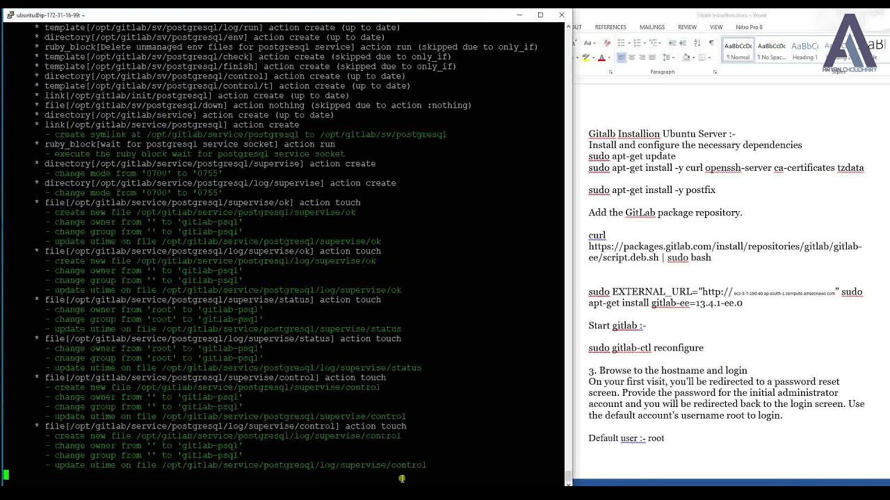 Restore Backup Gitlab Tutorial Mertqrv