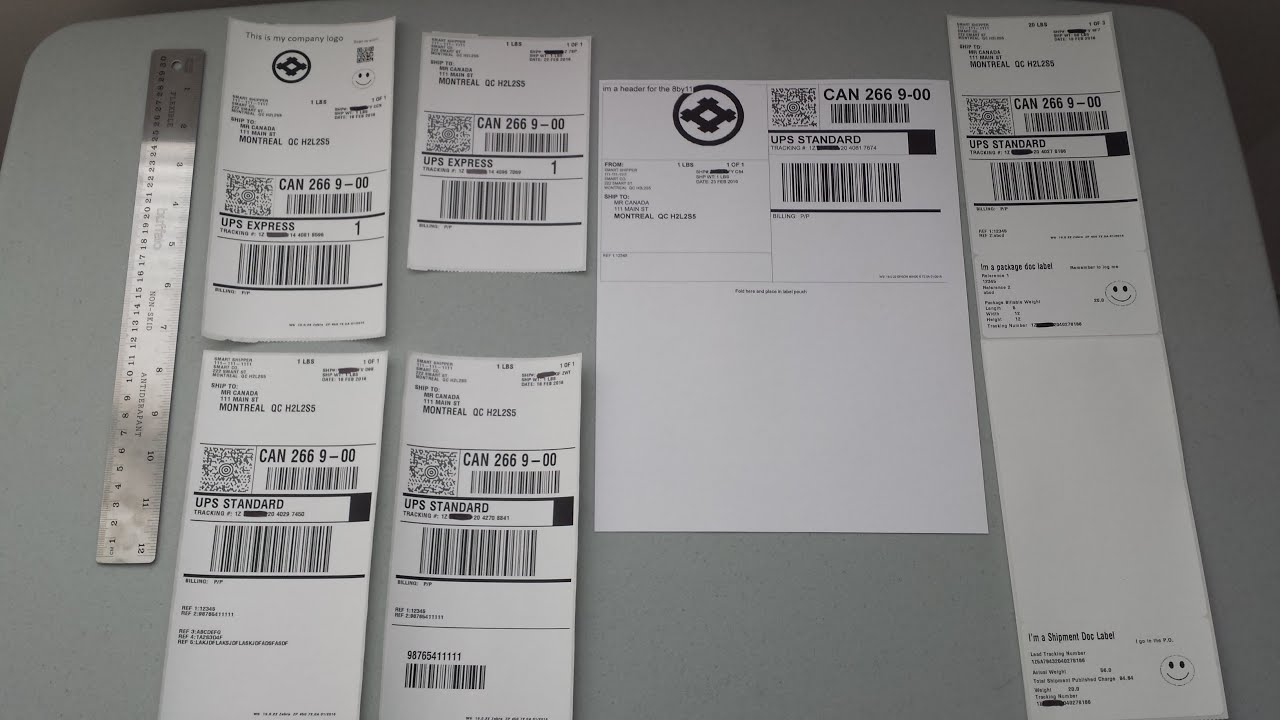 Ups Worldship Labels