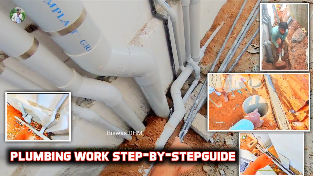 Plumbing Pipe Installation Guide Bathroom Kitchen Toilet Plumbing