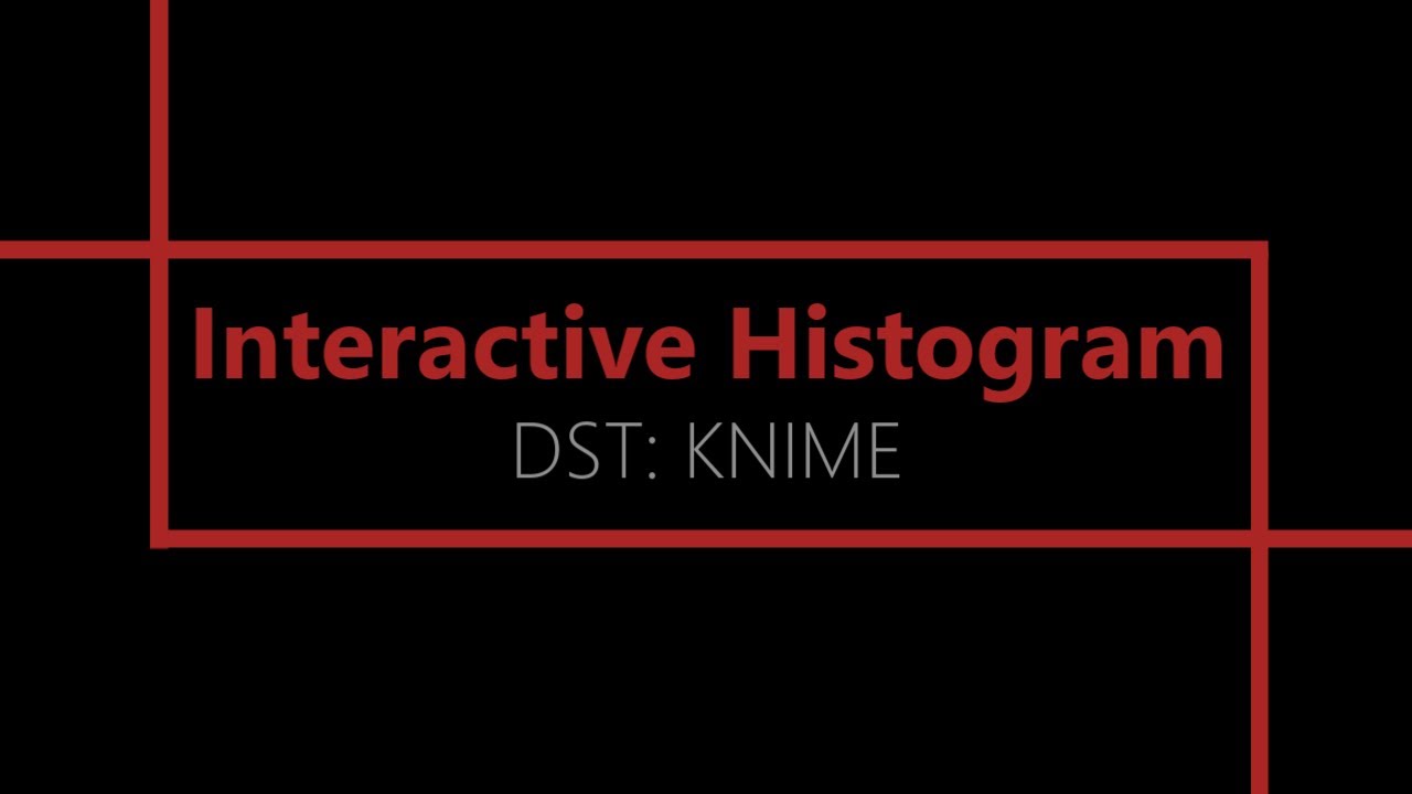 Interactive Histogram Knime Analytics Platform Youtube
