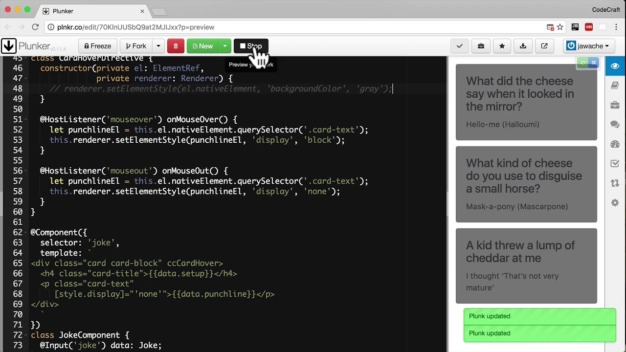 Ep 6 3 Angular Custom Directives Hostlistener Hostbinding Youtube