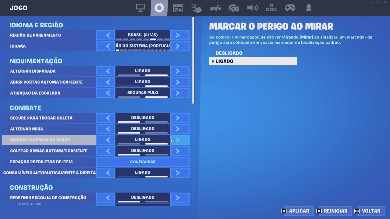 Mostrando Minhas Configurações Do Fortnite Youtube