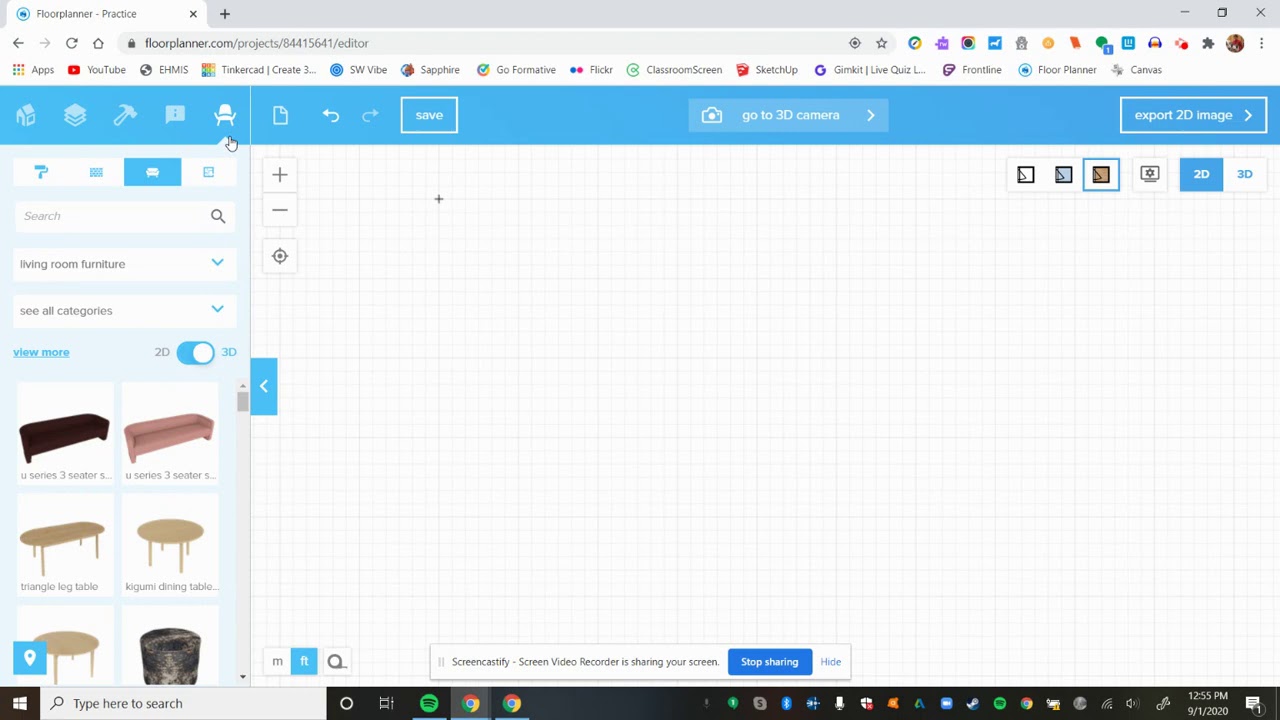 Floorplanner 2 Creating A New Design The Dashboard Youtube