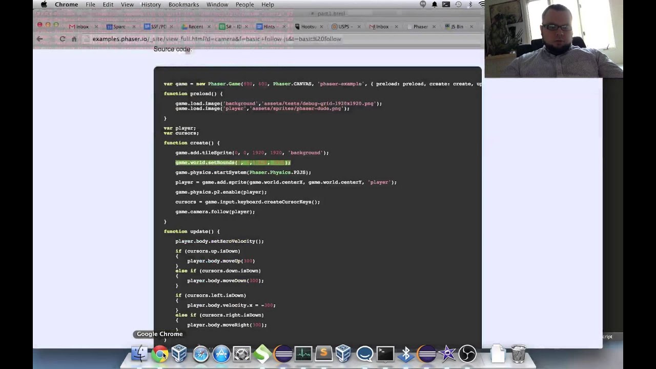 Game Dev With Phaser Js Youtube