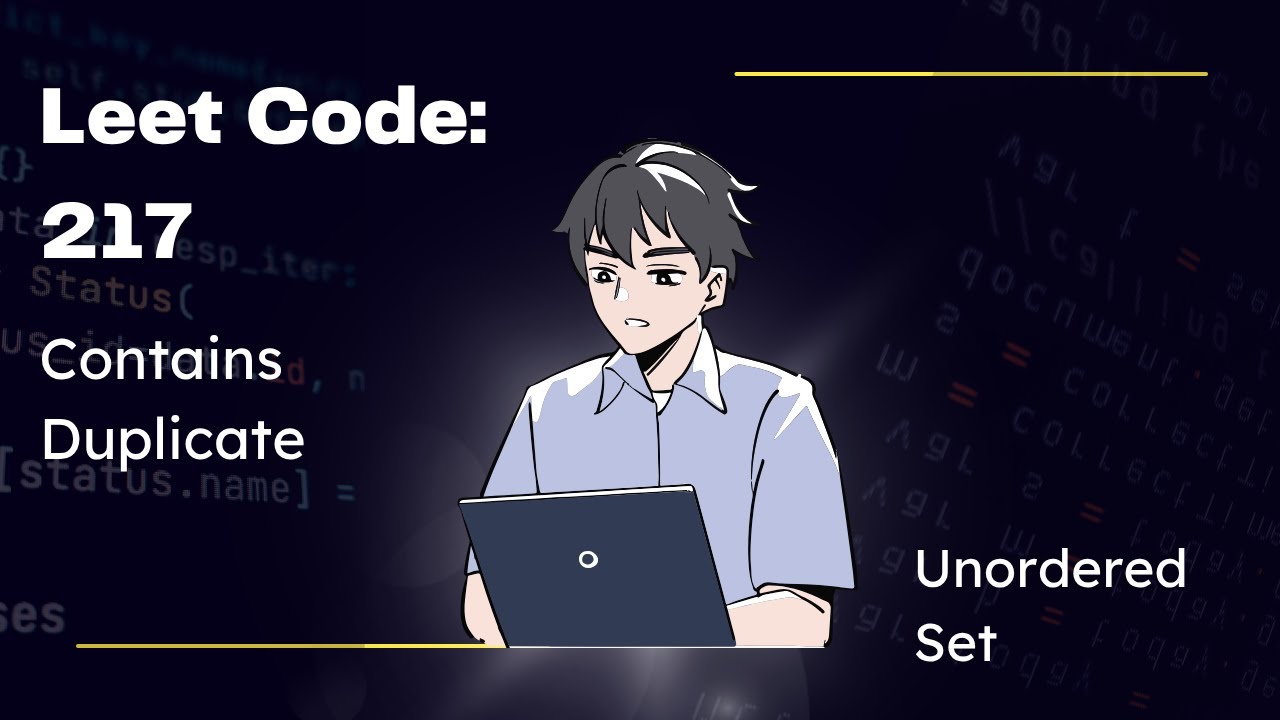 Contains Duplicate Leetcode Problem 217 Easy Hashset Solution
