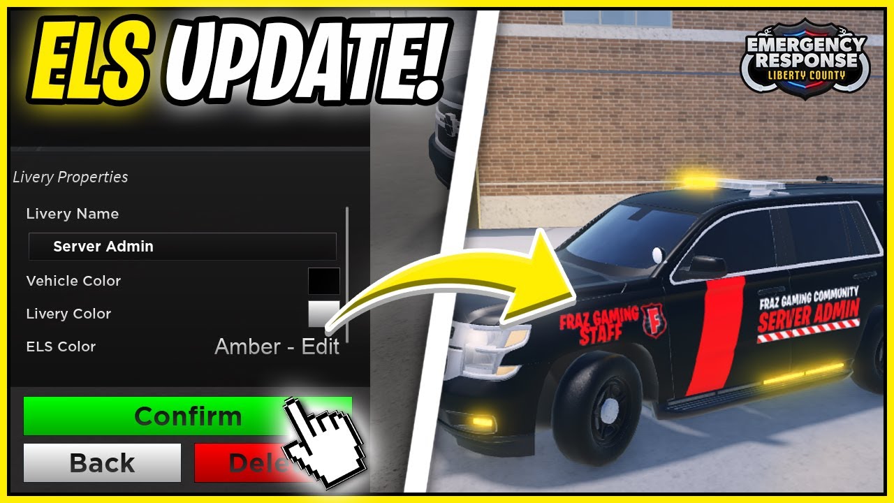 New Els Private Server Update In Erlc Roblox Er Lc Youtube