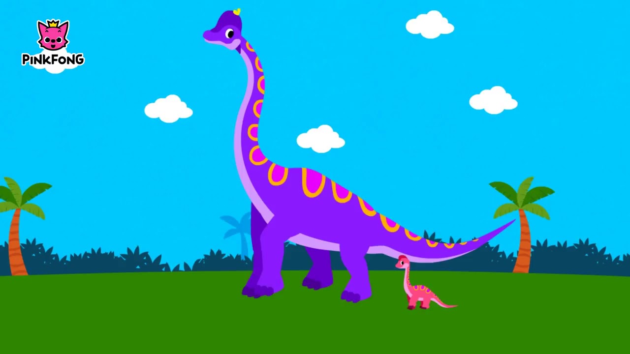 Brachiosaurus Dinosaur Songs Pinkfong Songs For Children Youtube