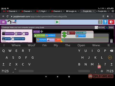 How To Code On Purple Mash 2code Part 1 Basic Youtube