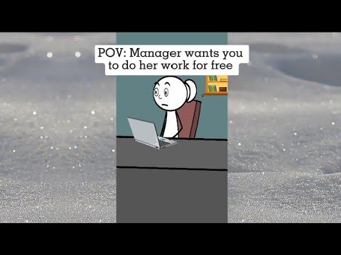 Pov Your Manager Wants You To Do Her Work For Free ёяшю Audio Credits To