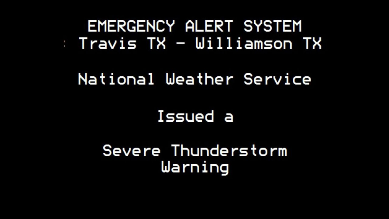 Severe Thunderstorm Warning Austin Tx 4 15 21 Youtube