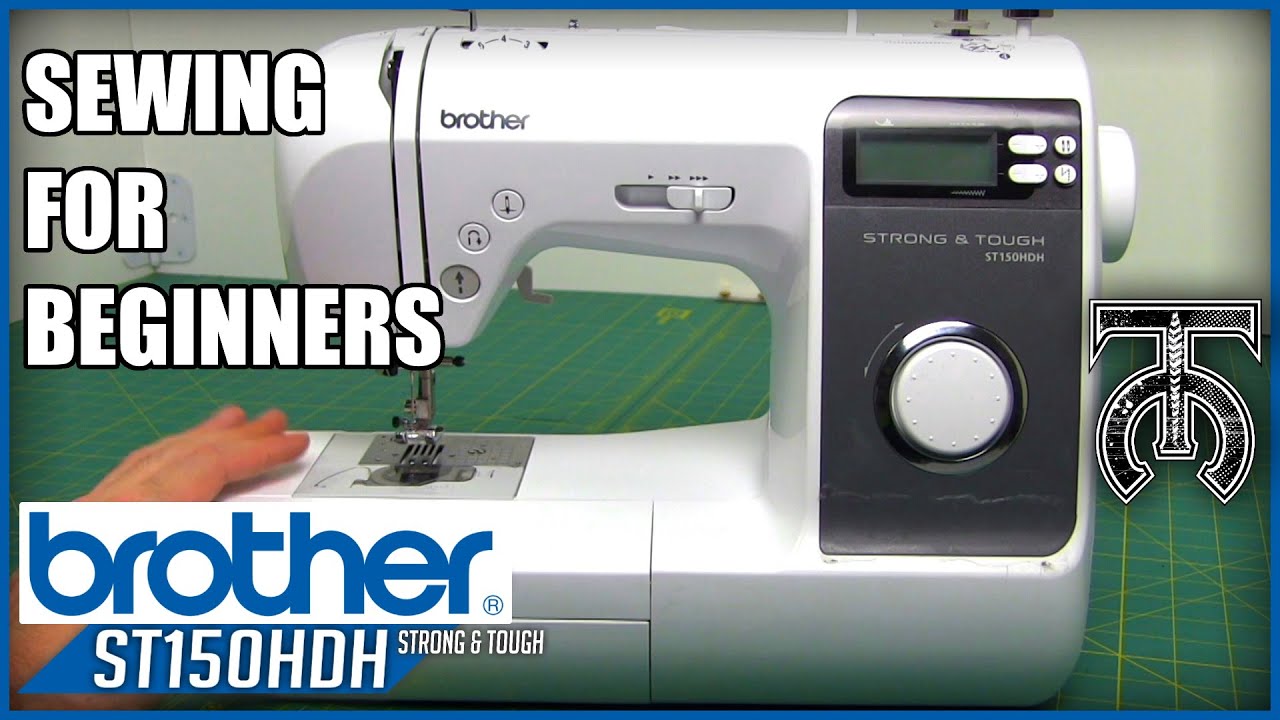 How To Use A Sewing Machine Brother St150hdh Heavy Duty Tock