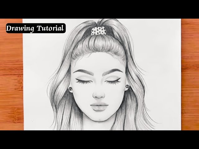 How To Draw A Human Face Girl