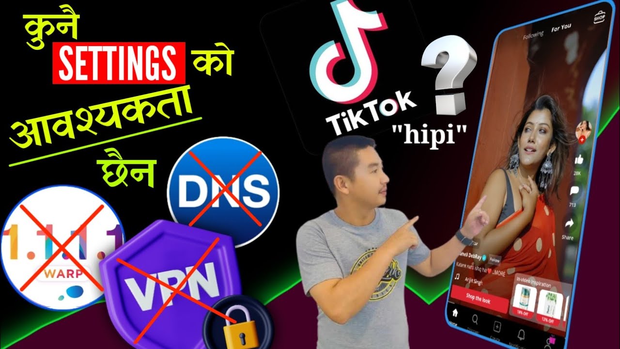 अब क न Vpn Dns Wifi Server क आवश यकत छ न Tiktok क ल ग Vpn Dns