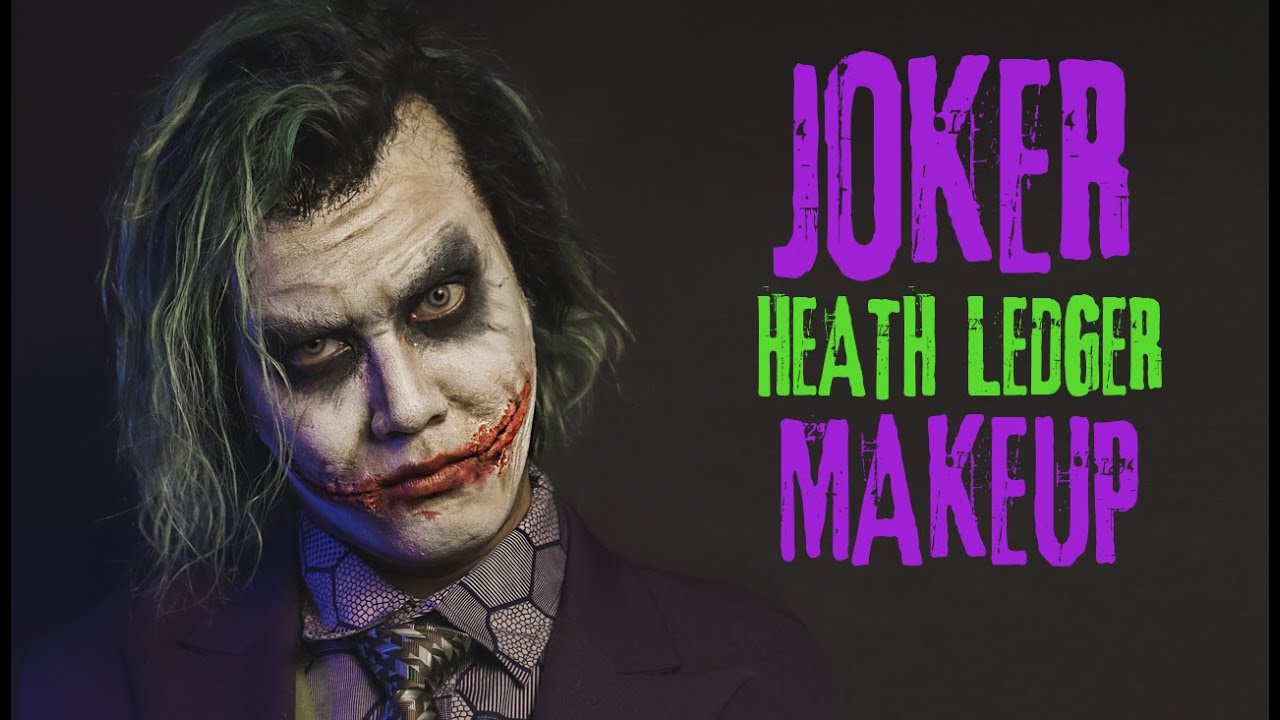 The Joker Makeup Photo Tutorial Saubhaya Makeup