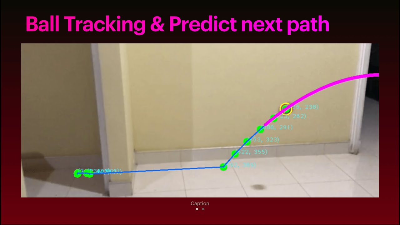 Ball Tracking Predicting Next Path Using Opencv With Python Youtube