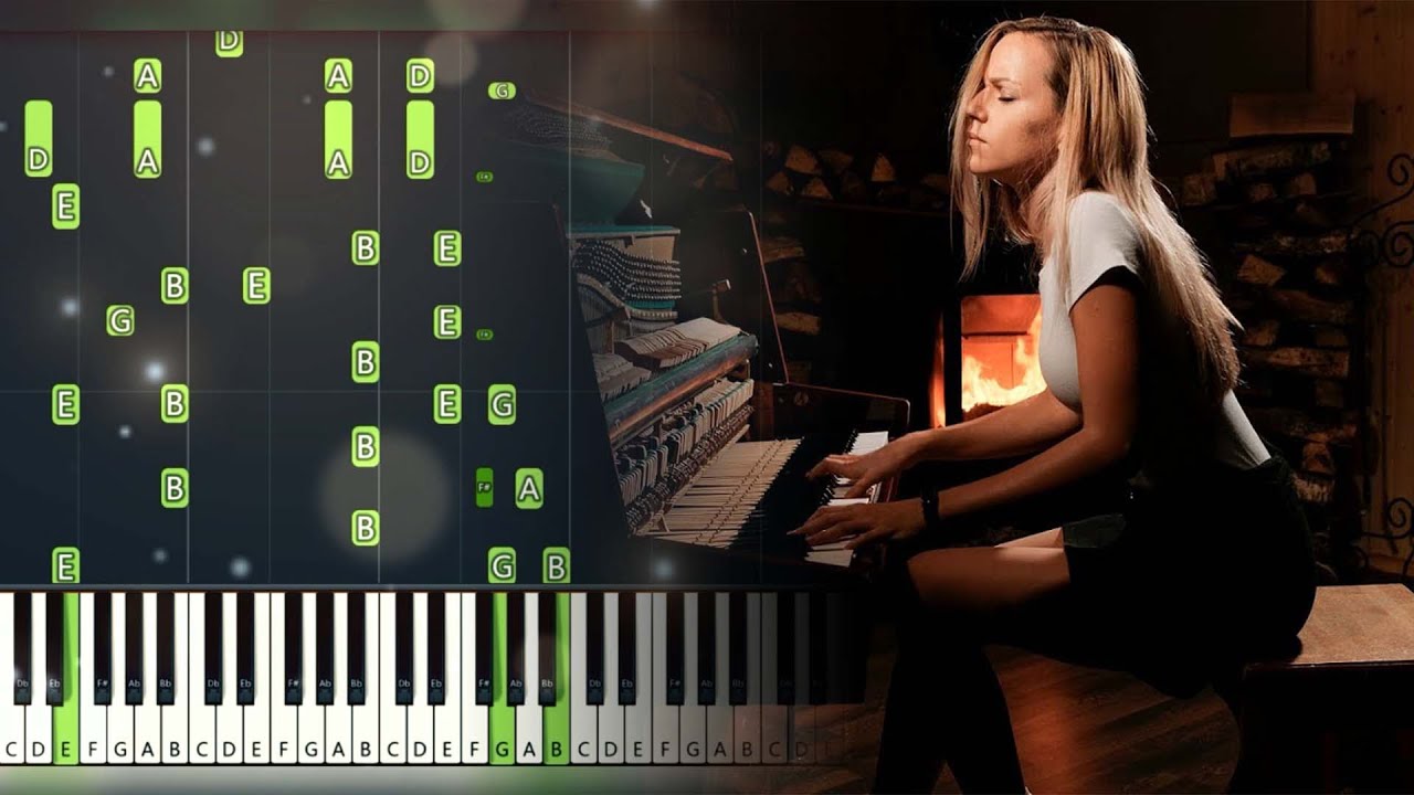 Metallica Nothing Else Matters Gamazda Piano Tutorial Piano