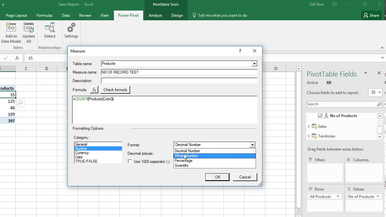Count Function Youtube