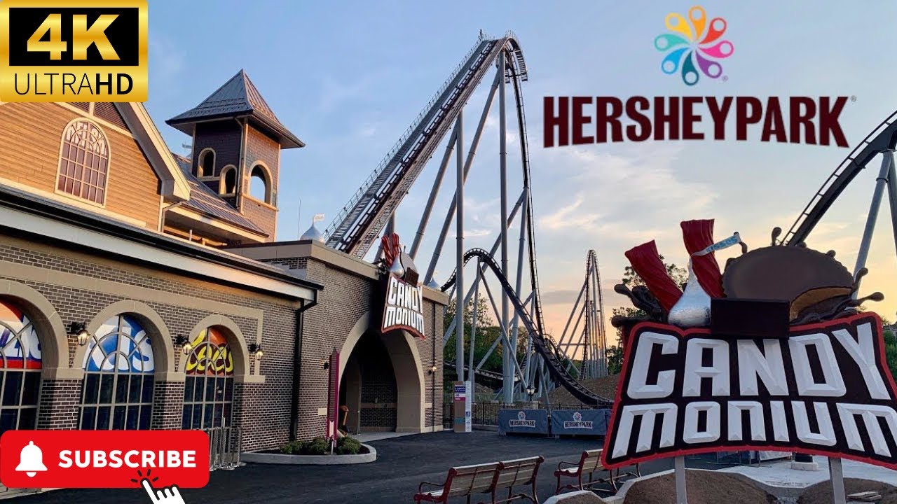 Candymonium Hershey Park Front Row Pov Youtube