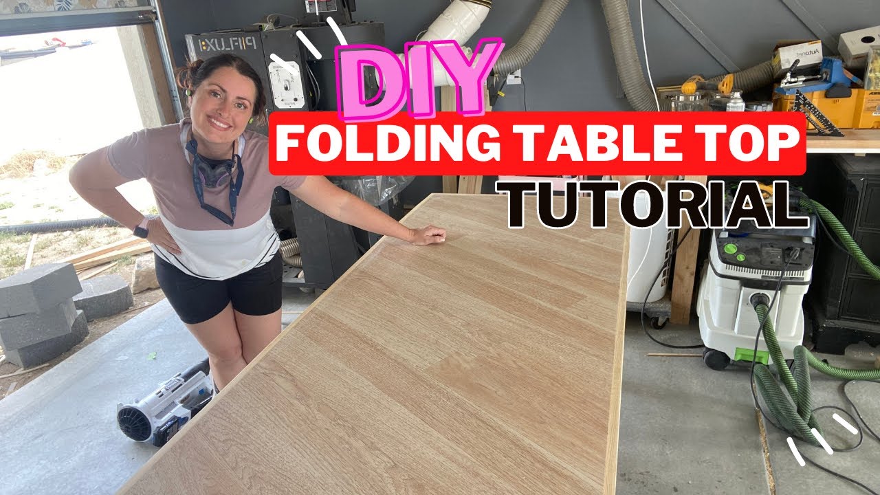 Diy Folding Table Topper Easy Way To Class Up Your Folding Table