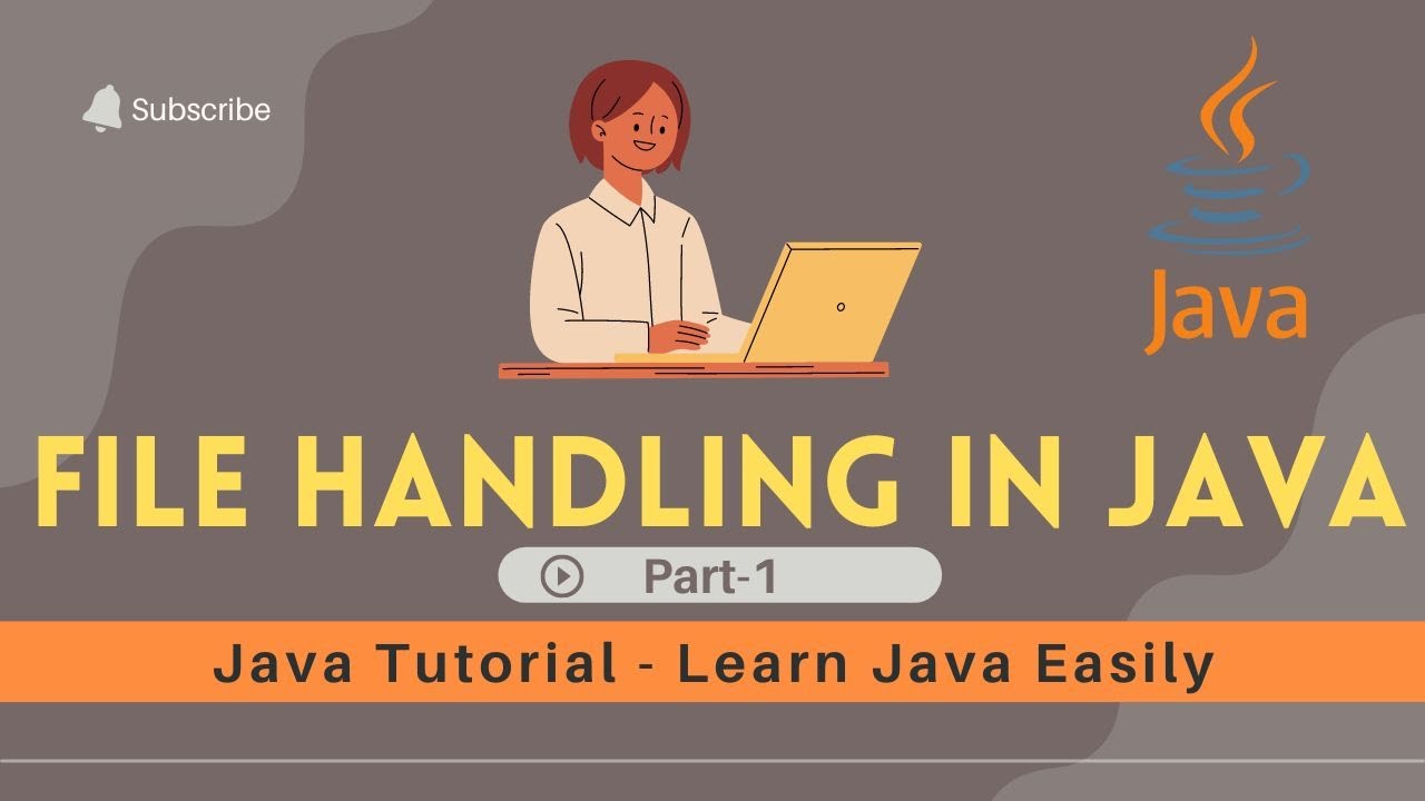 File Handling In Java Part 1 Java Tutorial Std 12 Chapter 11