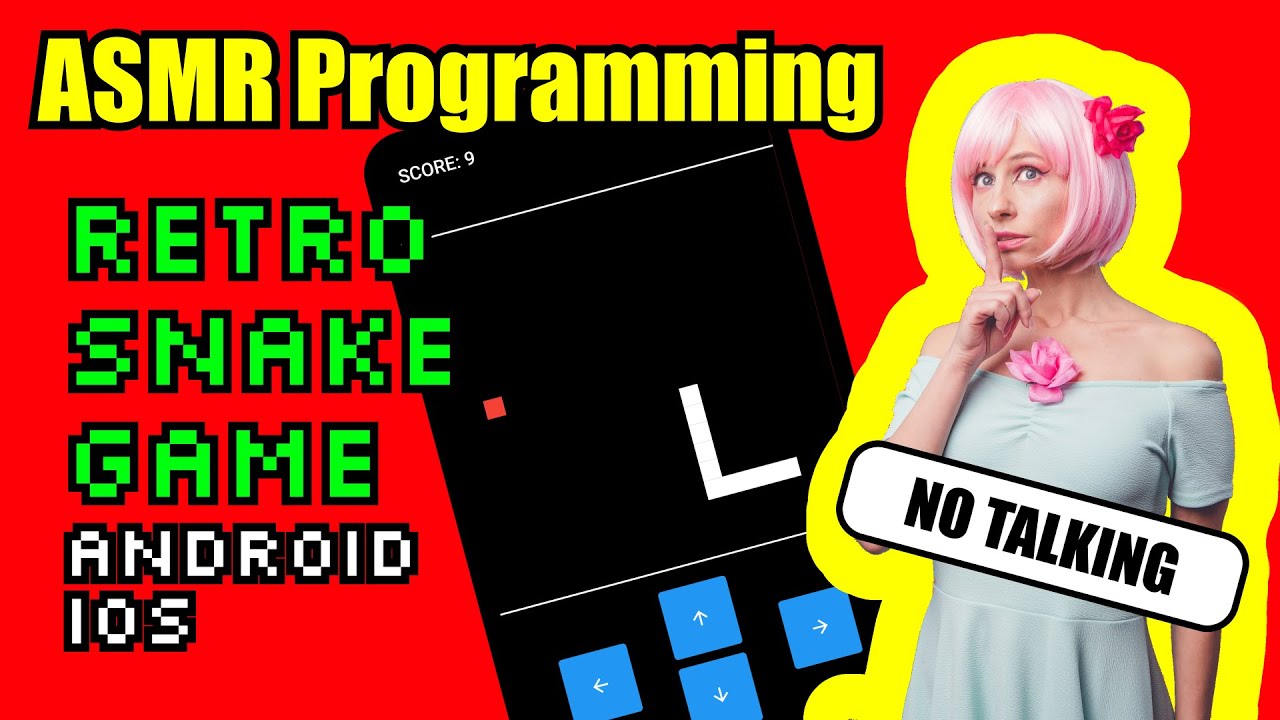 Asmr Programming Snake Game On Ios Android No Talking Youtube