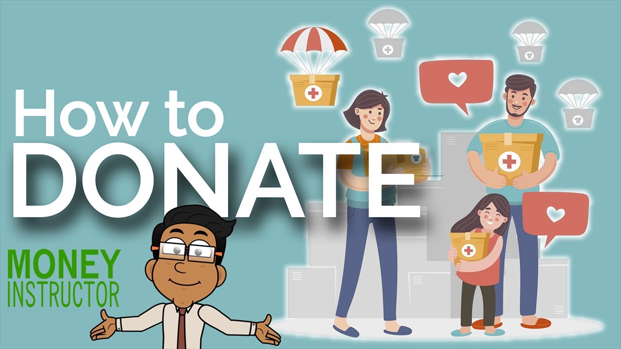 How Do I Donate What Is A Charity Money Instructor Youtube