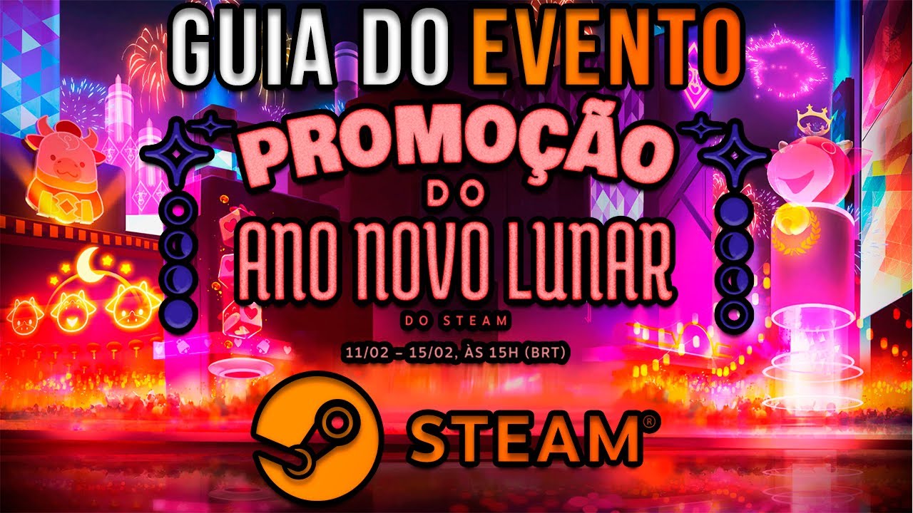 Promoção Do Ano Novo Lunar Na Steam Jogos Com Descontos E Figurinhas