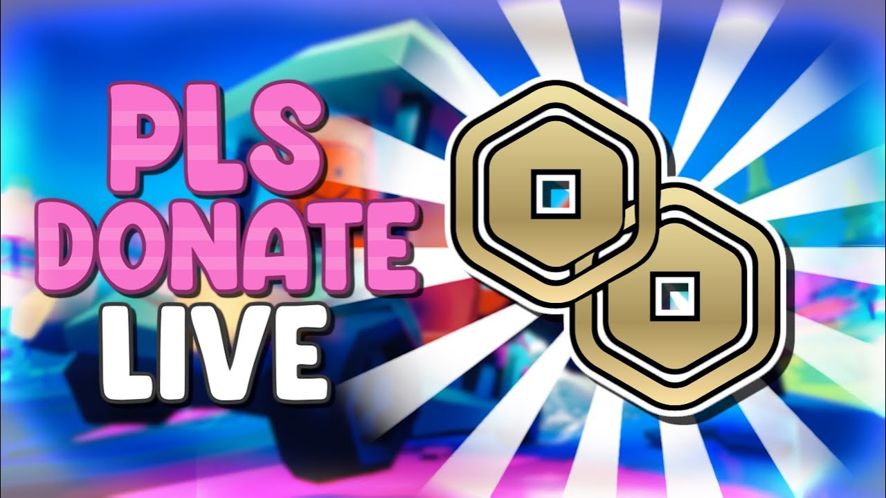рџ ґ Pls Donate Live Giving Robux To Viewers Every 10 Subs Youtube
