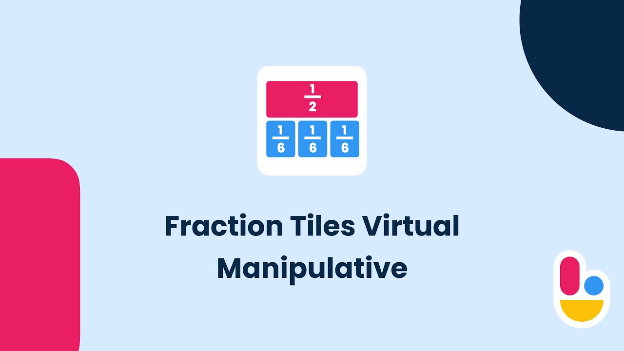 Fraction Tiles Virtual Manipulative Brainingcamp Youtube