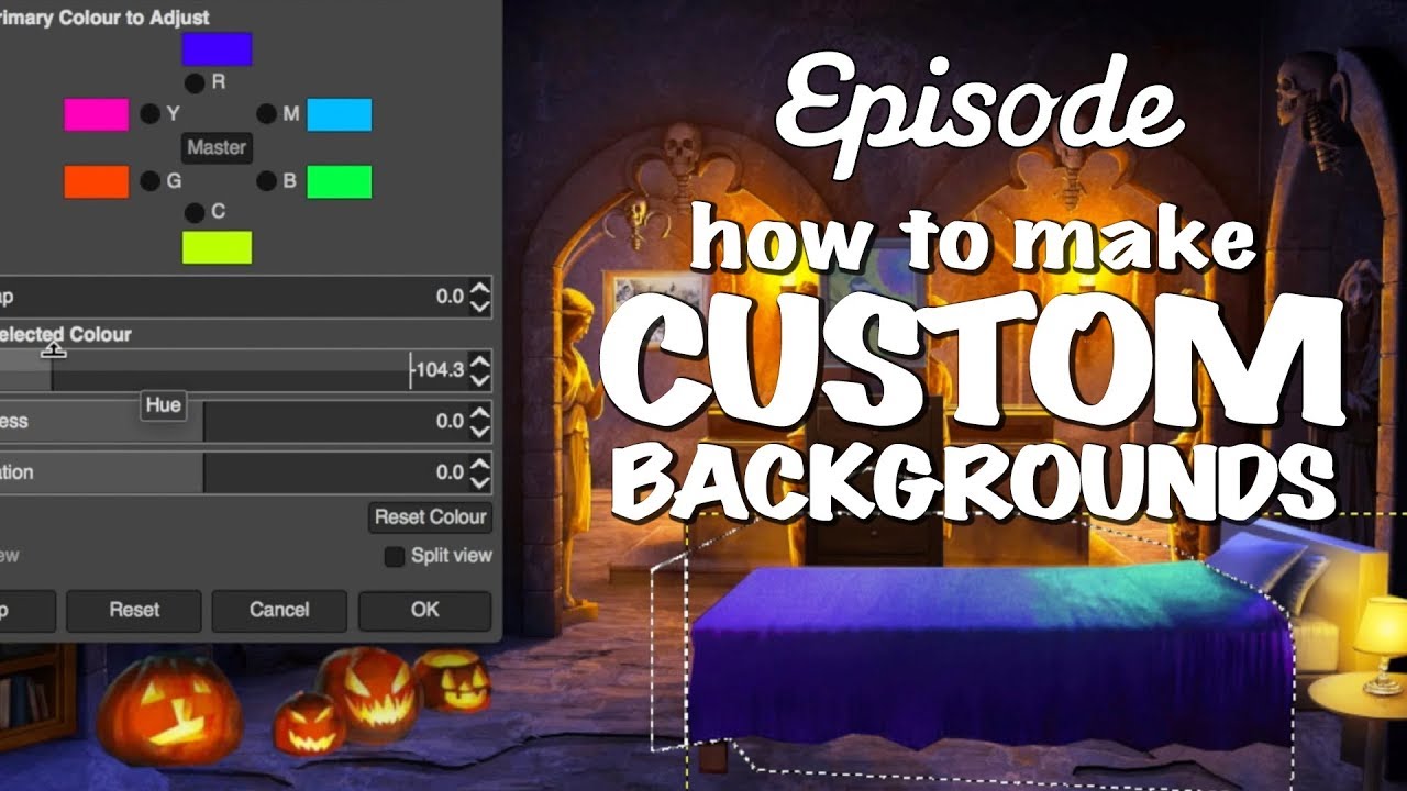How To Make Custom Backgrounds Episode Tutorial Youtube