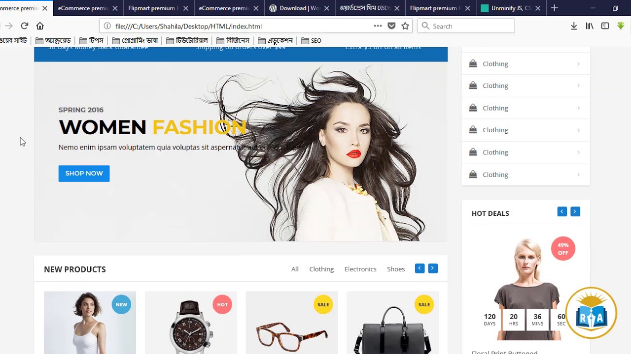 Wordpress Woocommerce Theme Development Overview Class 01 Youtube