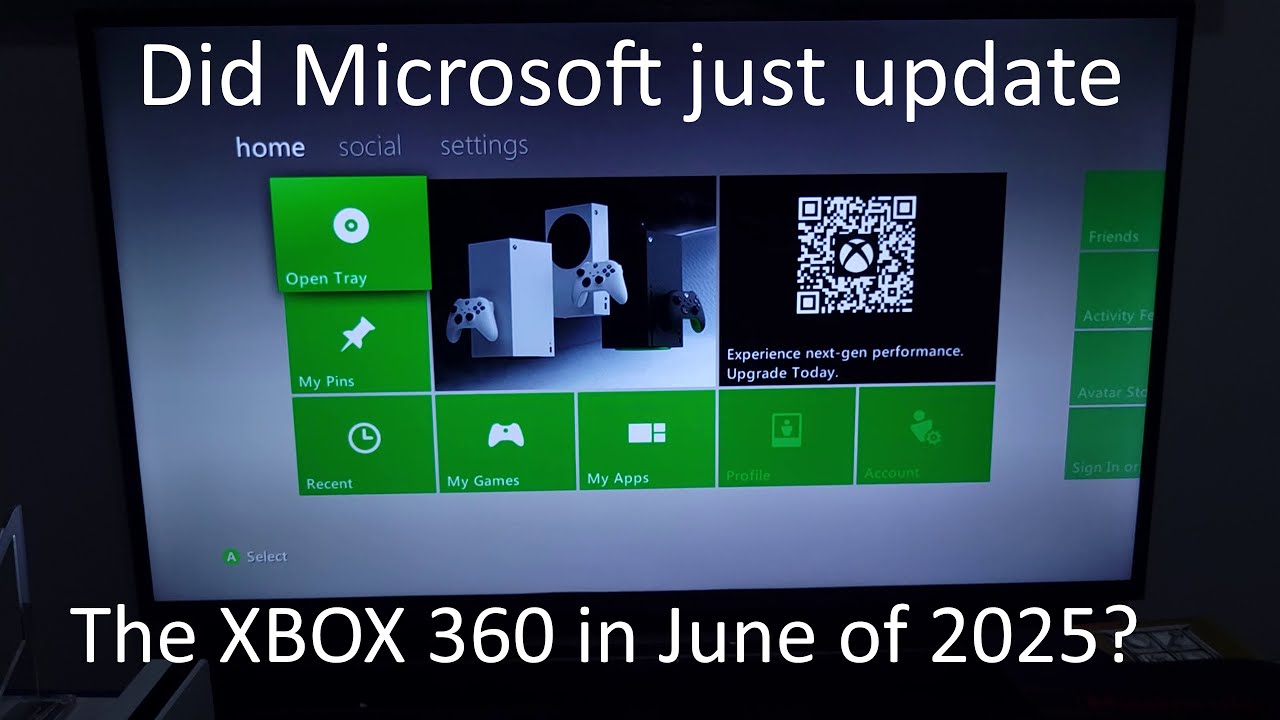 Xbox 360 Dashboard Update June 2025 Youtube