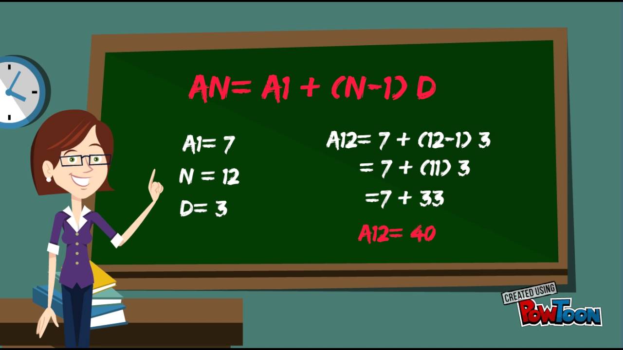 Arithmetic Sequence Youtube