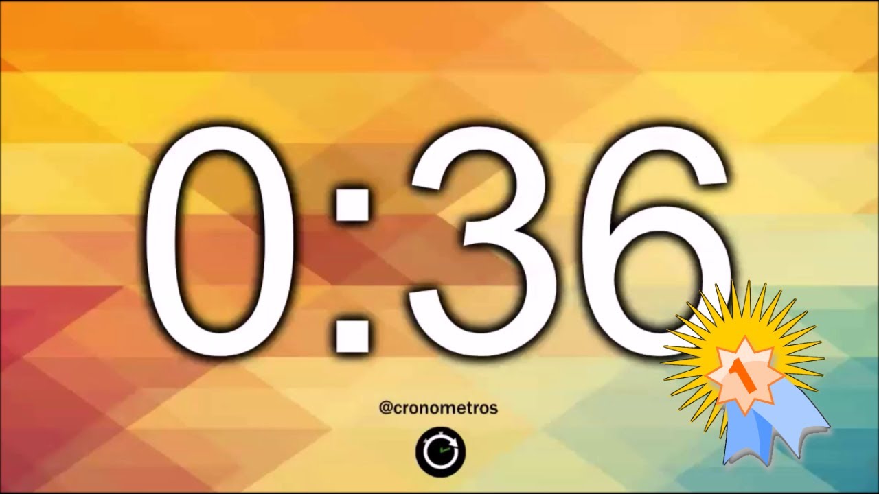 36 Second Timer Youtube
