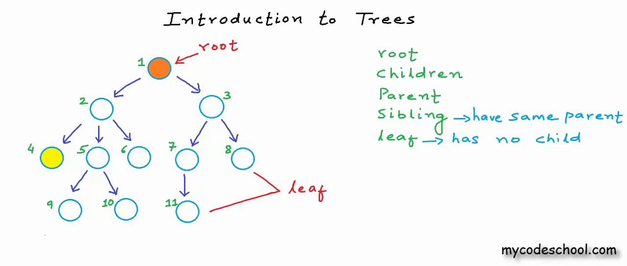 Data Structures Introduction To Trees Youtube