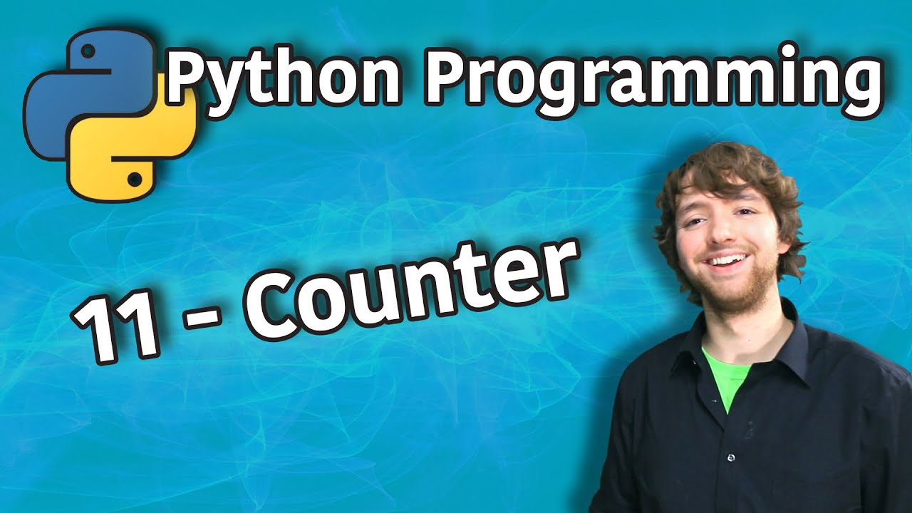 Python Programming Tutorial 11 Counter From Collections Youtube