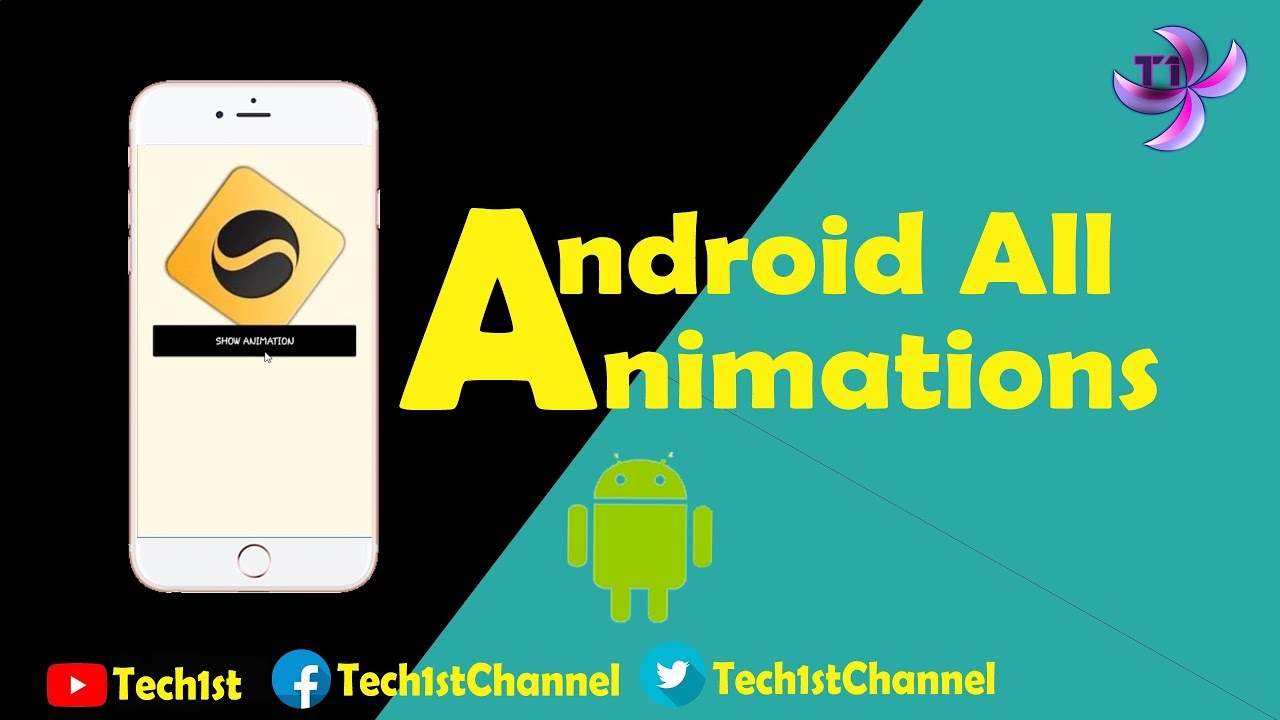 Android Multiple Animations Xml Animations Youtube