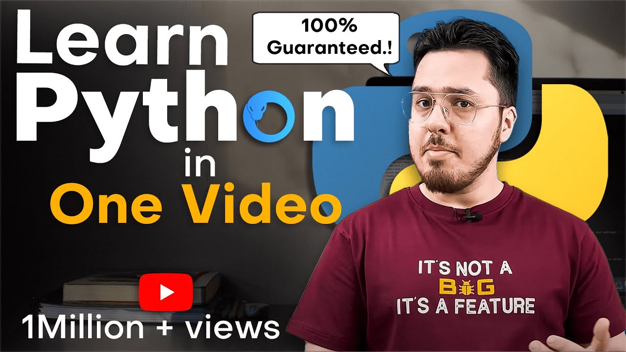 Learn Python In Hindi In One Video ह द म Youtube