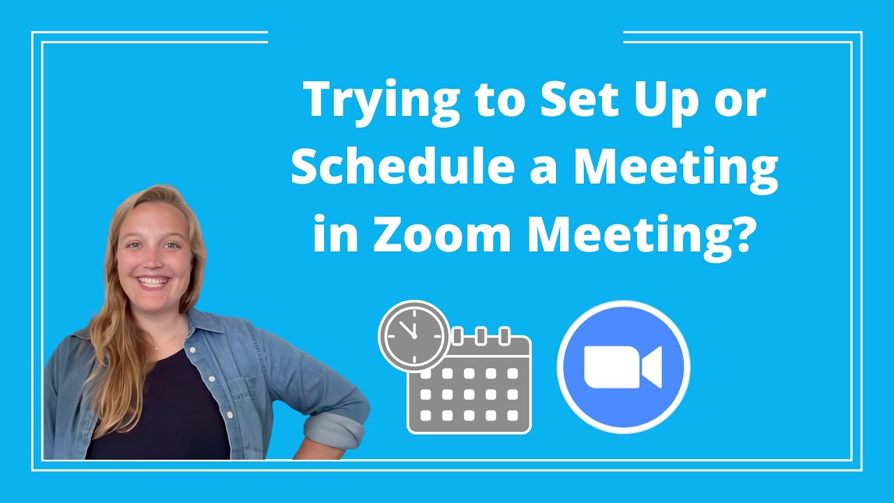 How To Set Up A Zoom Meeting At Vivian Nelson Blog