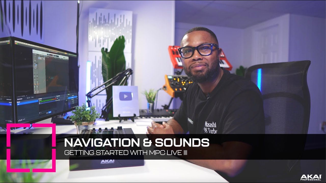 Getting Started With Mpc Live Iii Navigation And Sounds Youtube