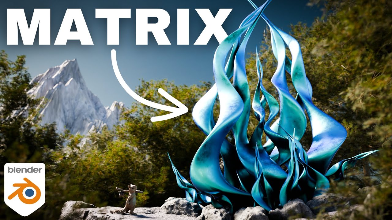Matrix Nodes For Complete Beginners Blender 4 2 Youtube