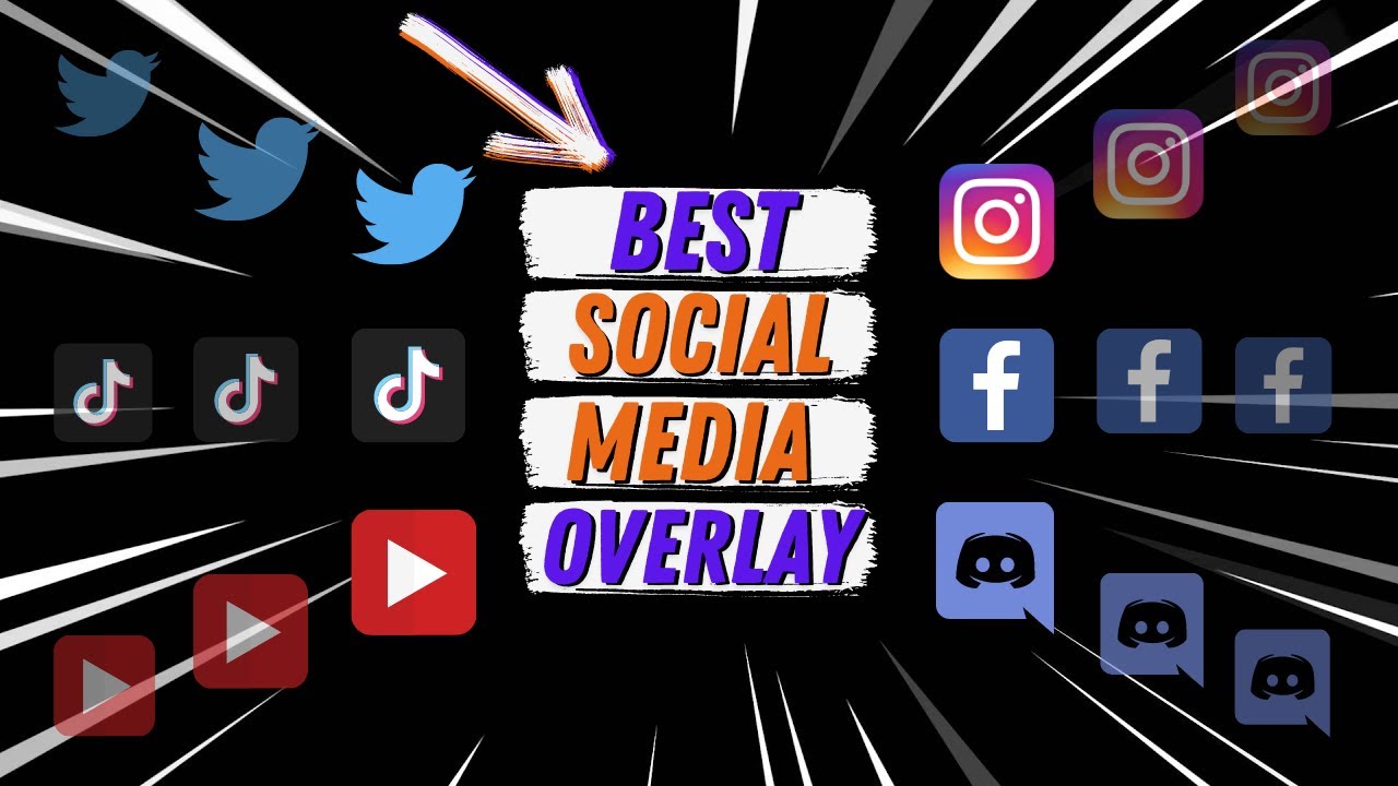 Social Media Overlay Template