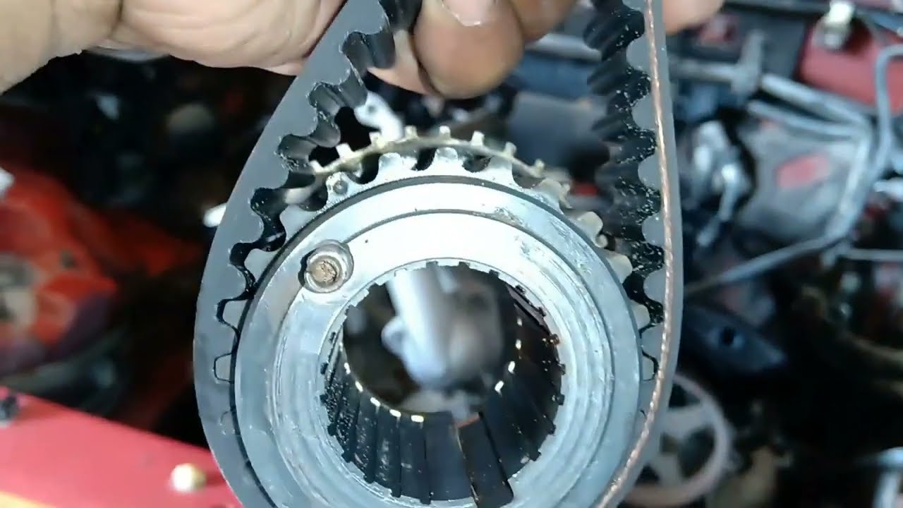 Mitsubishi Pajero Timing Belt Replacement Service Work Youtube