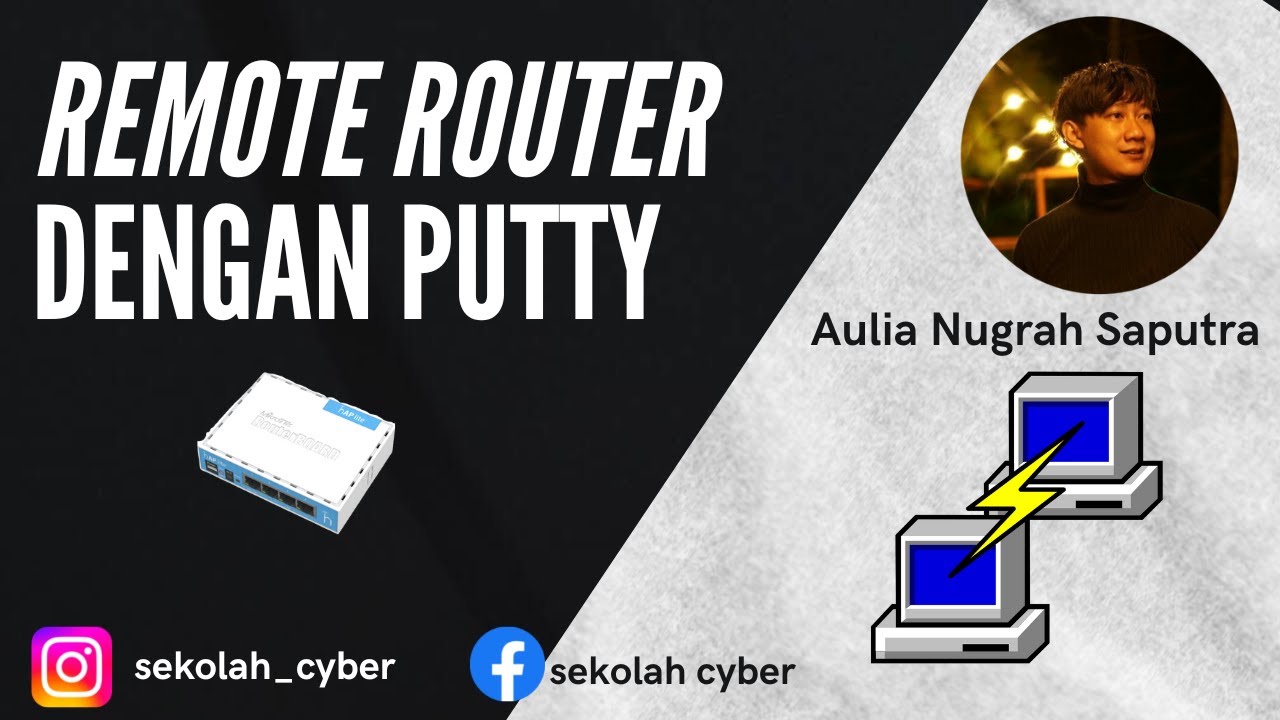 Remote Router Menggunakan Putty Youtube