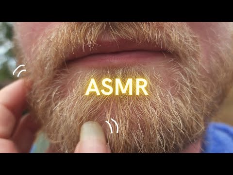 Asmr Beard Scratching Outdoors Youtube