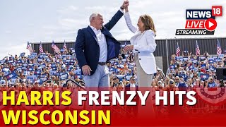Kamal Harris Live Kamala Harris Slams Donald Trump In Wisconsin Rally ...