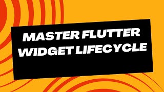 Flutter Widget Life Cycle Doovi