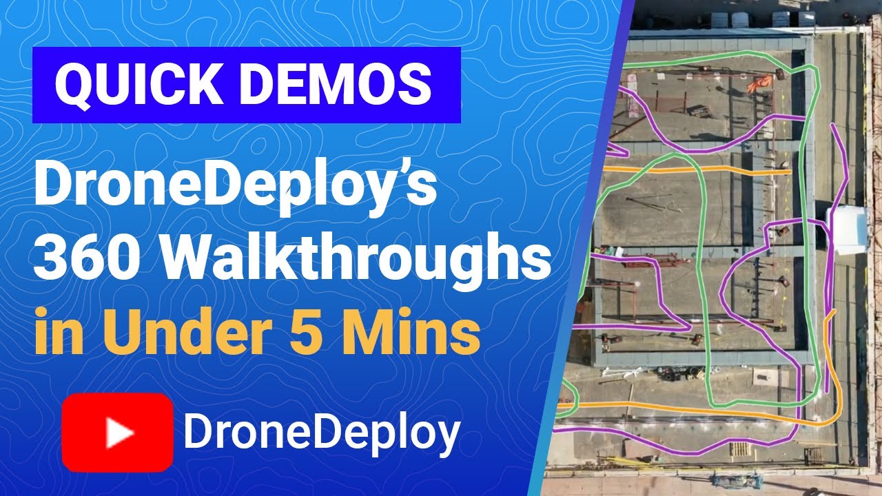 Dronedeploy Product Demo Using Dronedeploy For 360 Virtual Walkthrough