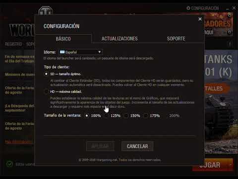 Cambiar Idioma World Of Tanks Actualizado Change Lenguage World Of