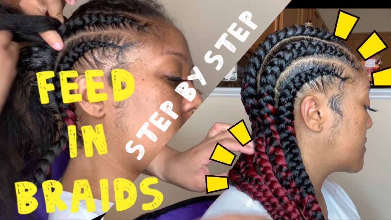 How To Do Feed In Braids Step By Step Products Corsha Lishell